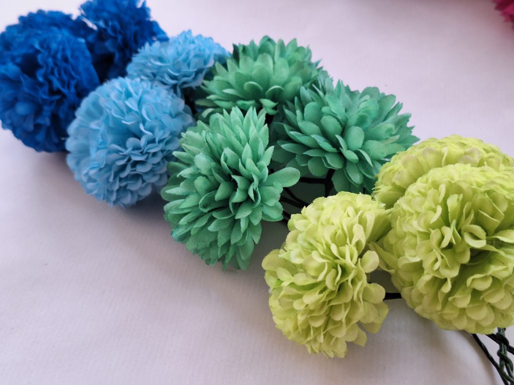 Flores Pompón: Compra Flores Pompón online - Mercería El Torcal