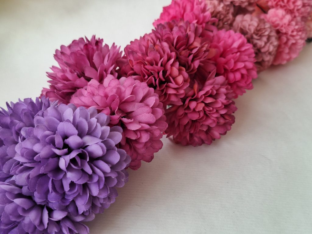 Flores Pompón: Compra Flores Pompón online - Mercería El Torcal